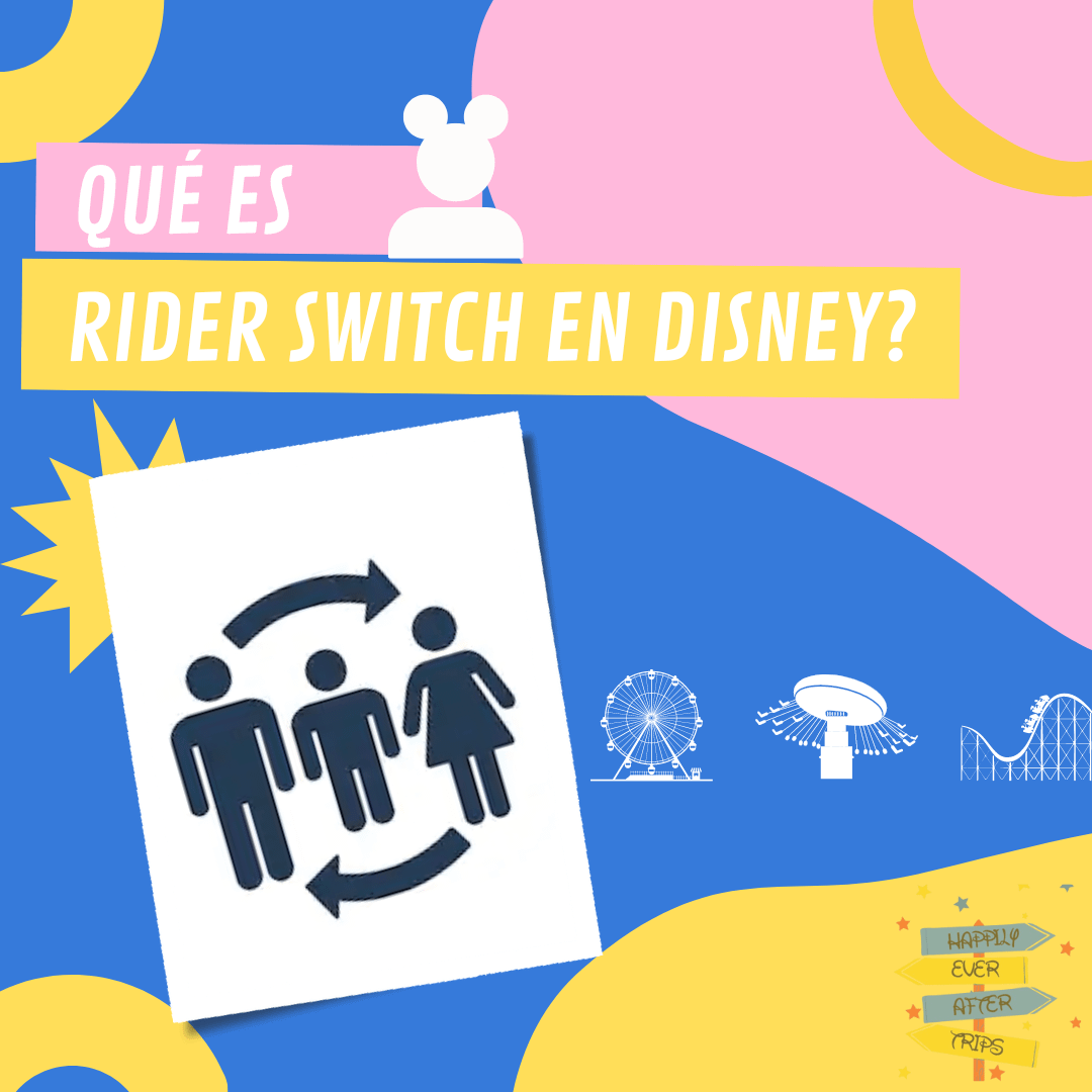 ¿Qué es Rider Switch en los parques de Disney?